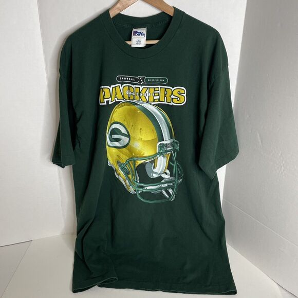 Pro Player | Shirts | Vintage Green Bay Packers Graphic Tshirt 2xl Pro ...